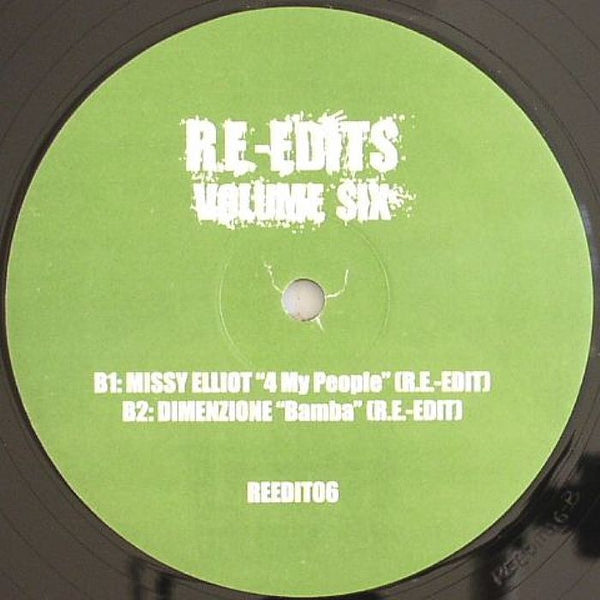 Various - Re-Edits Volume Six 12" Re-Edits REEDIT06 – Mushimushi Records