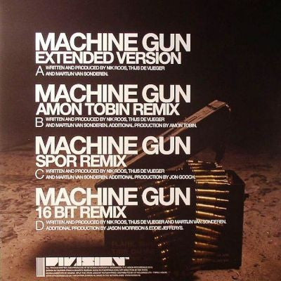 Noisia Machine Gun 2x12" Division DIVISION005 – Mushimushi Records