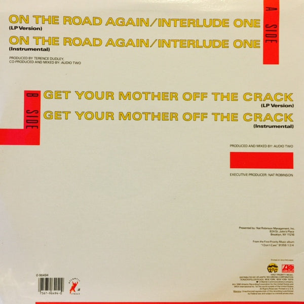 Audio Two - On The Road Again / Interlude One 12" 096494 First Priorit ...