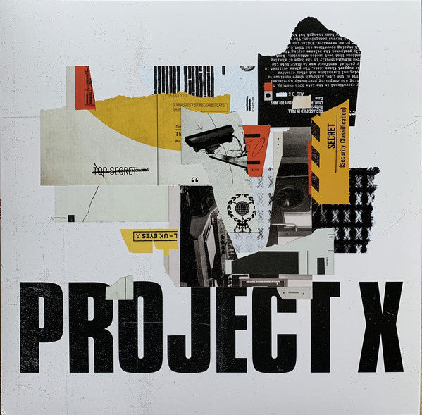 Project X - Project X - 2000 Black ‎– BLACKLP006 – Mushimushi Records